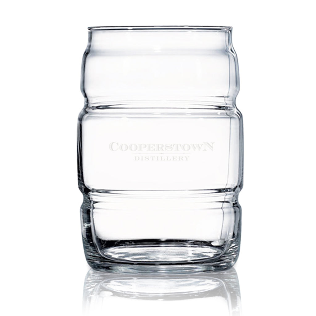 Barrel Shaped Glass – Shop Cooperstown Distillery